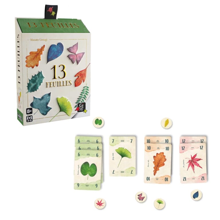 13 feuilles, comme une promenade d'automne - Ludeo